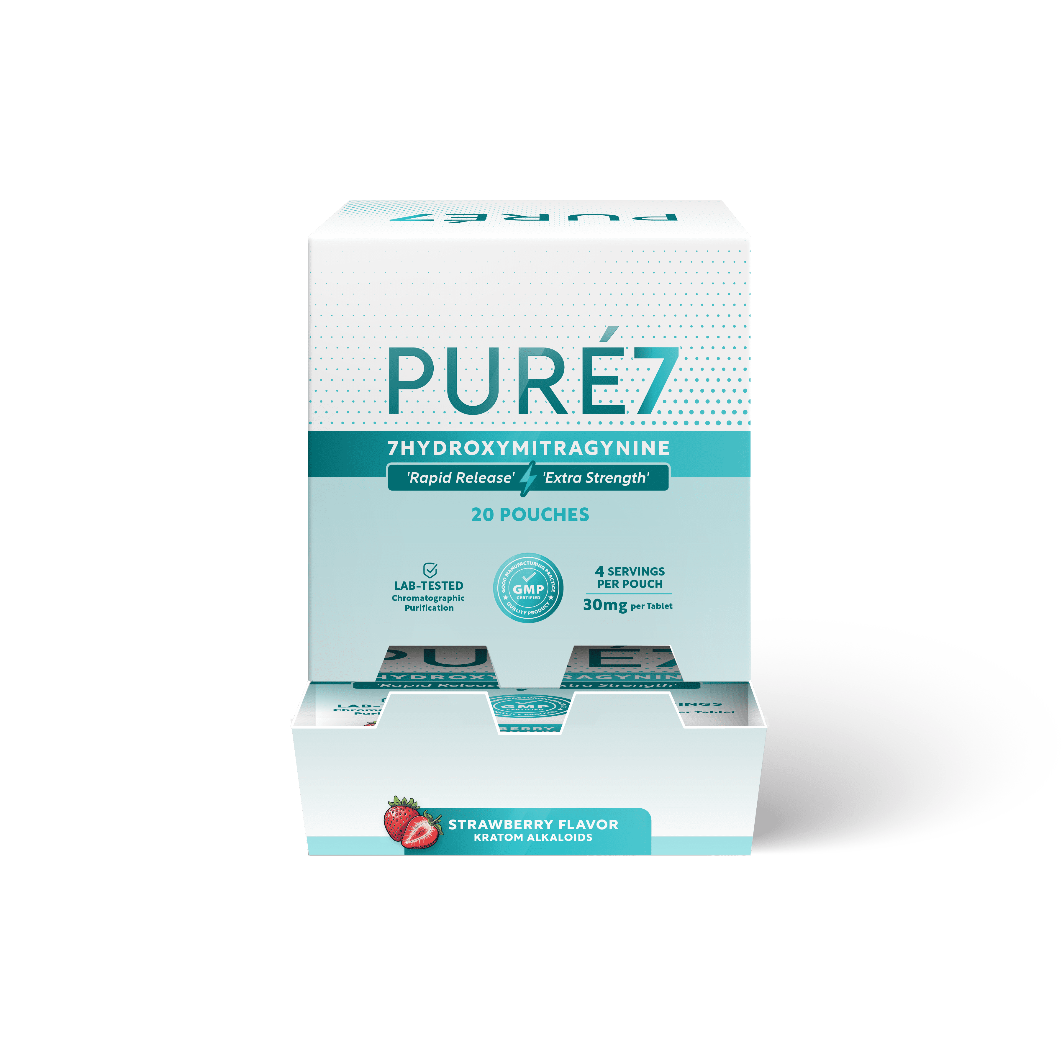 Pure 7OH Tablet Strawberry – 30mg Per Tablet | Display – 20 Tablets Per ... Pure 7OH Tablet Strawberry – 30mg Per Tablet | Display – 20 Tablets Per ...